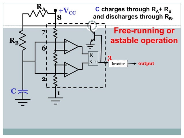 555 Timer integrated circuit and its applications | PPTX