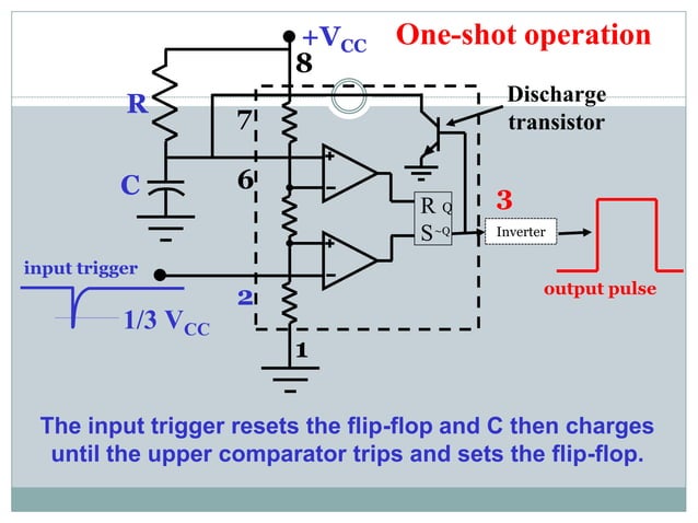555 Timer integrated circuit and its applications | PPTX