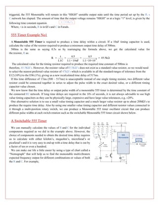 555 timer tutorial | DOC