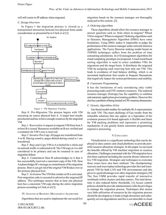 Resource Allocation using Virtual Machine Migration: A Survey | PDF | Cloud Computing | Internet