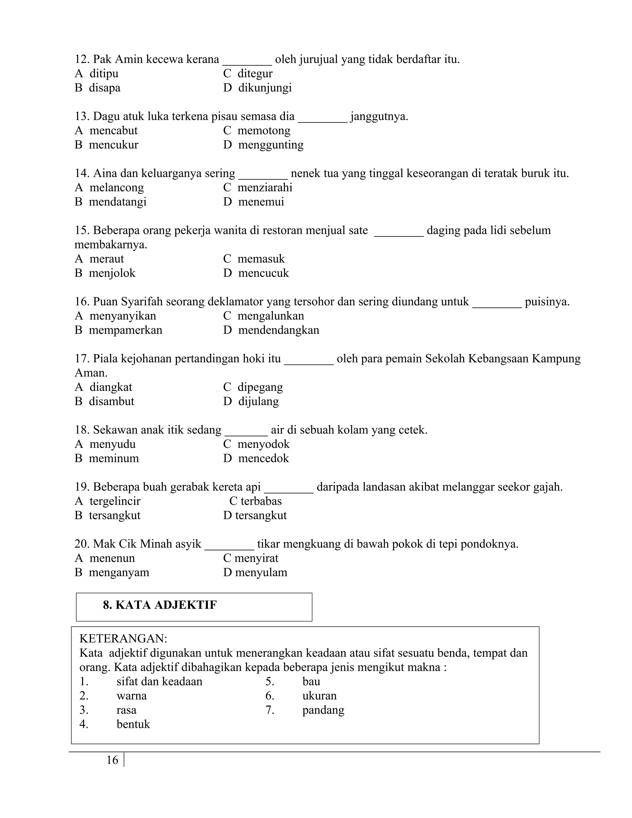 55634728 latihan-tatabahasa-2 | PDF