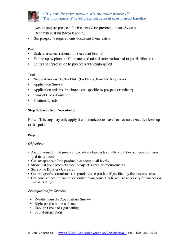 Structured Sales Process Overview | PDF
