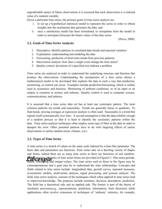 TIME SERIES & CROSS ‎SECTIONAL ANALYSIS | PDF