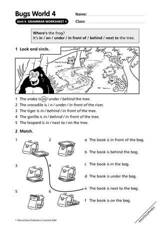 55646786 bugs-world-4-grammar-worksheets(2) | PDF