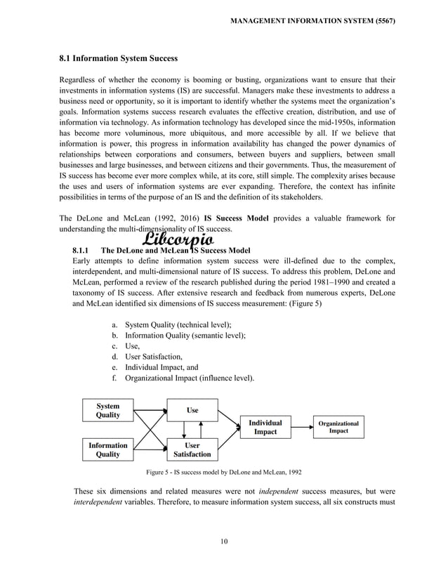 INFORMATION SYSTEM ‎SUCCESS AND FAILURE