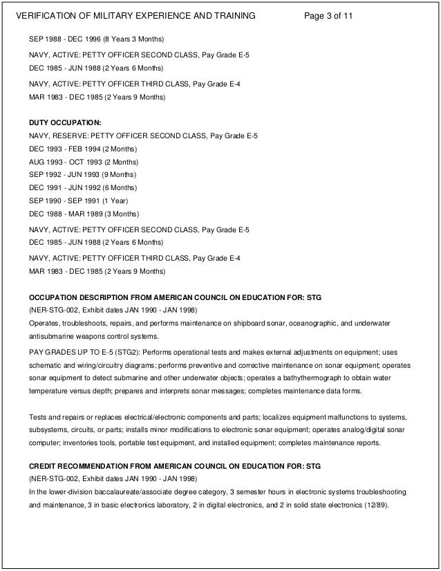 VMET_Document - VERIFICATION OF MILITARY EDUCATION AND TRAINING (2015…