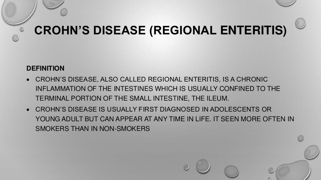 Inflammatory Bowel Disease Ppt