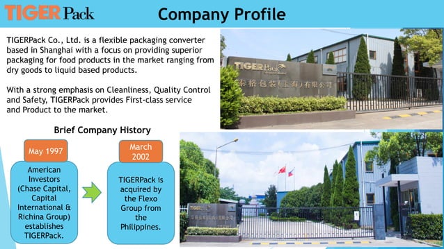TIGERPack (Shanghai) Co., Ltd | PDF