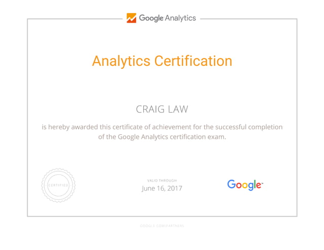 Google Analytics - Certification 2015 | PPT | Free Download