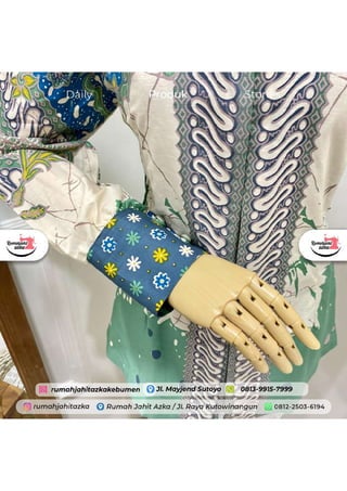 Seragam Batik Dokter by Rumah Jahit Azka | PDF