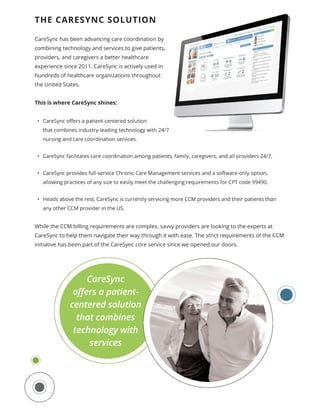 CareSync CCM Brochure | PDF