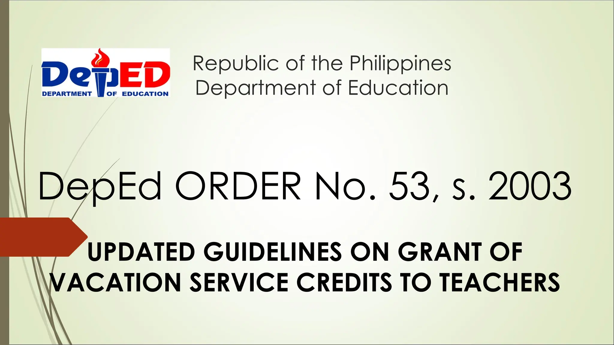 557401830-1-Deped-order-no-53-s-2003-revised.ppt