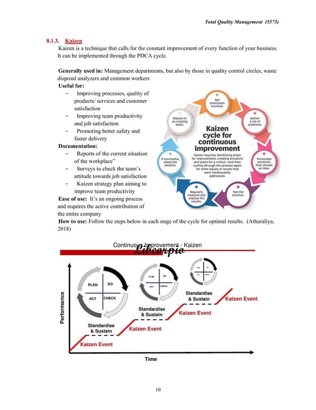 PROCESS IMPROVEMENT ‎CYCLE | PDF