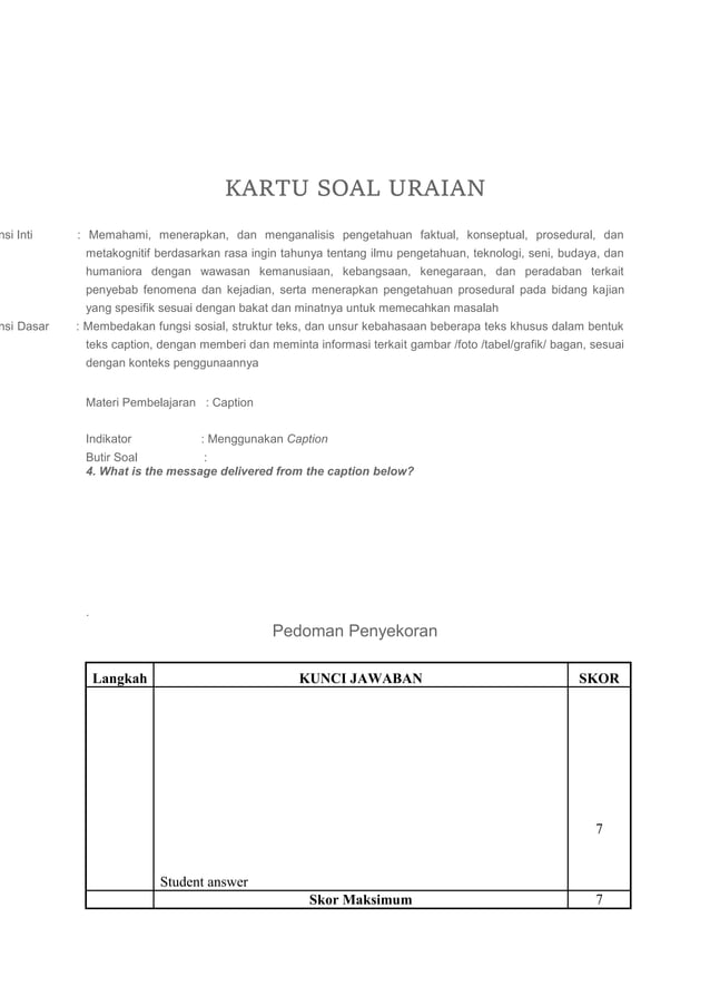 Contoh Kisi-kisi-Dan-Kartu-Soal-Bahasa-Inggris-Kelas-Xii-Lengkap-Dengan-Kunci-JawabanQ.docx
