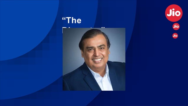 Jio ppt with full explanation in detail .ppt