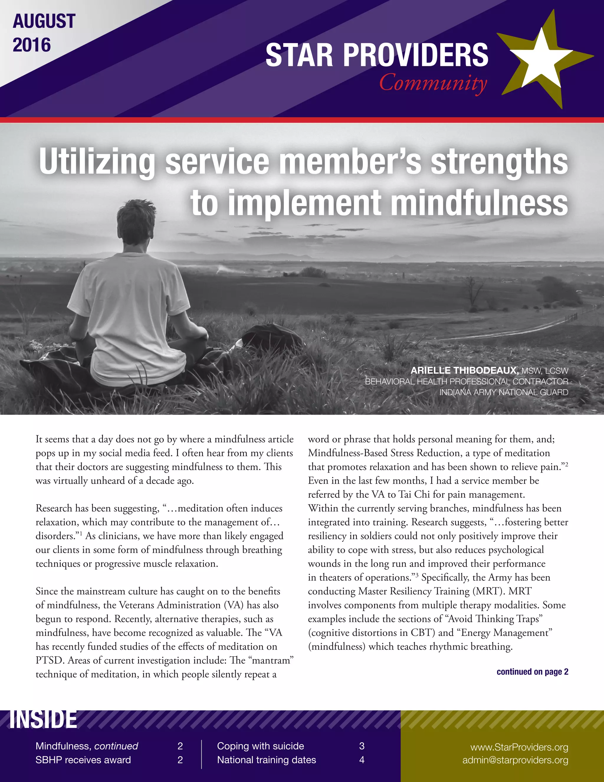 StarProviders_Newsletter-Aug2016 | PDF