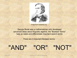 LIS557: Searching Techniques | PPTX | Search | Internet