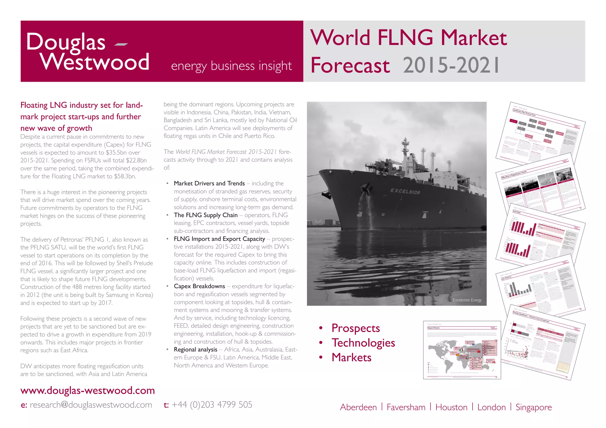 World FLNG Market Forecast 2015-2021 Leaflet + Contents | PPT