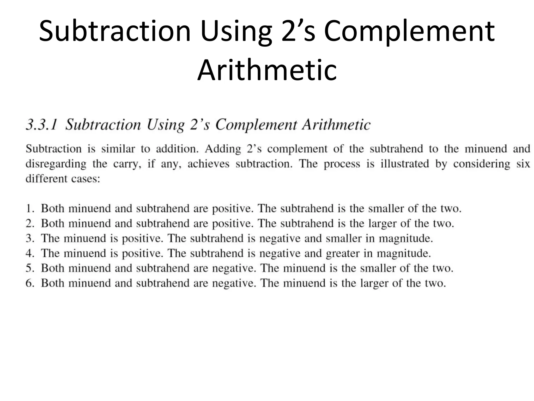 558196807-1-s-and-2-s-complement-Lecture-3.ppt | Programming Languages | Computing