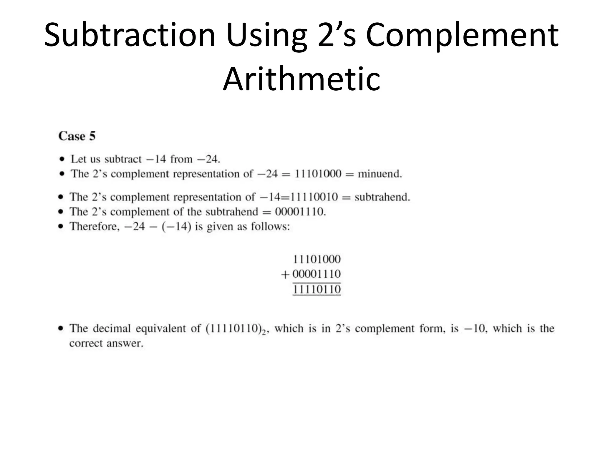 558196807-1-s-and-2-s-complement-Lecture-3.ppt | Programming Languages | Computing