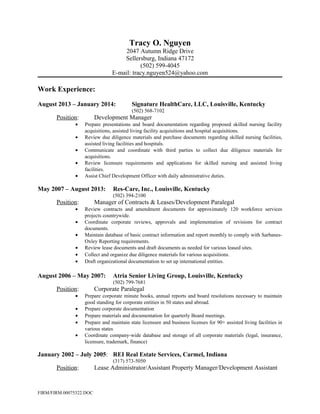 Nguyen, Tracy Resume Current.DOC