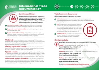 TVCC International Trade Services | PDF
