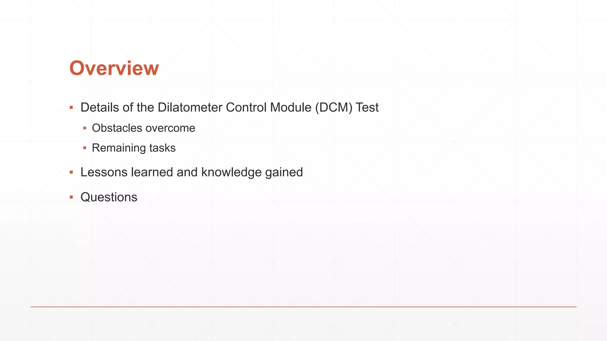 Dilatometer Control Module | PPTX