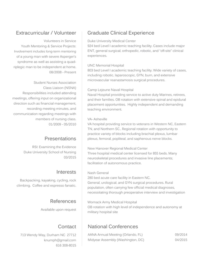 Kyle Nelson CV | PDF