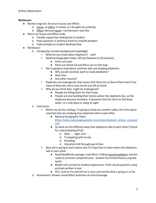 4th Grade Cause and Effect | PDF