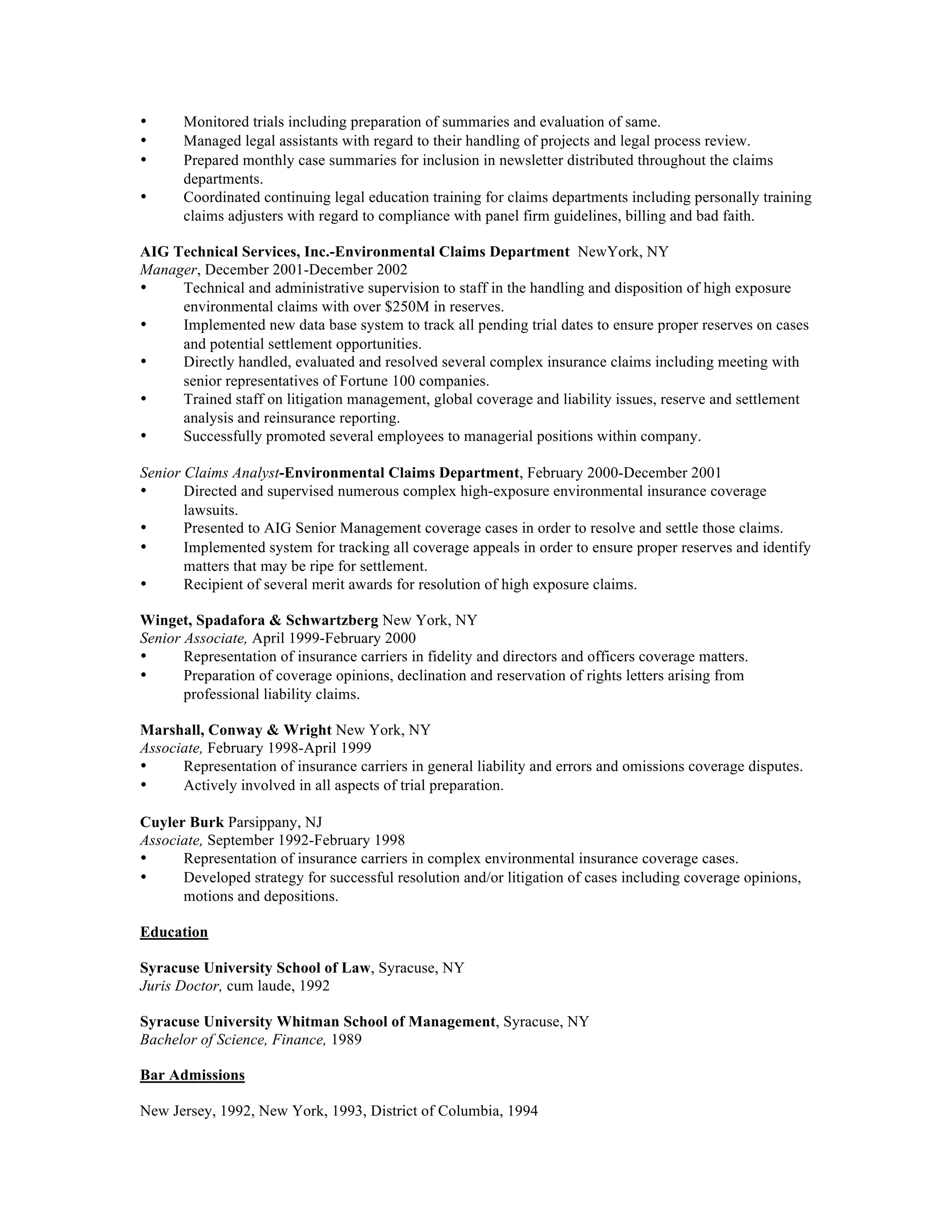 Paul Hyman resume 4-12-16 | PDF