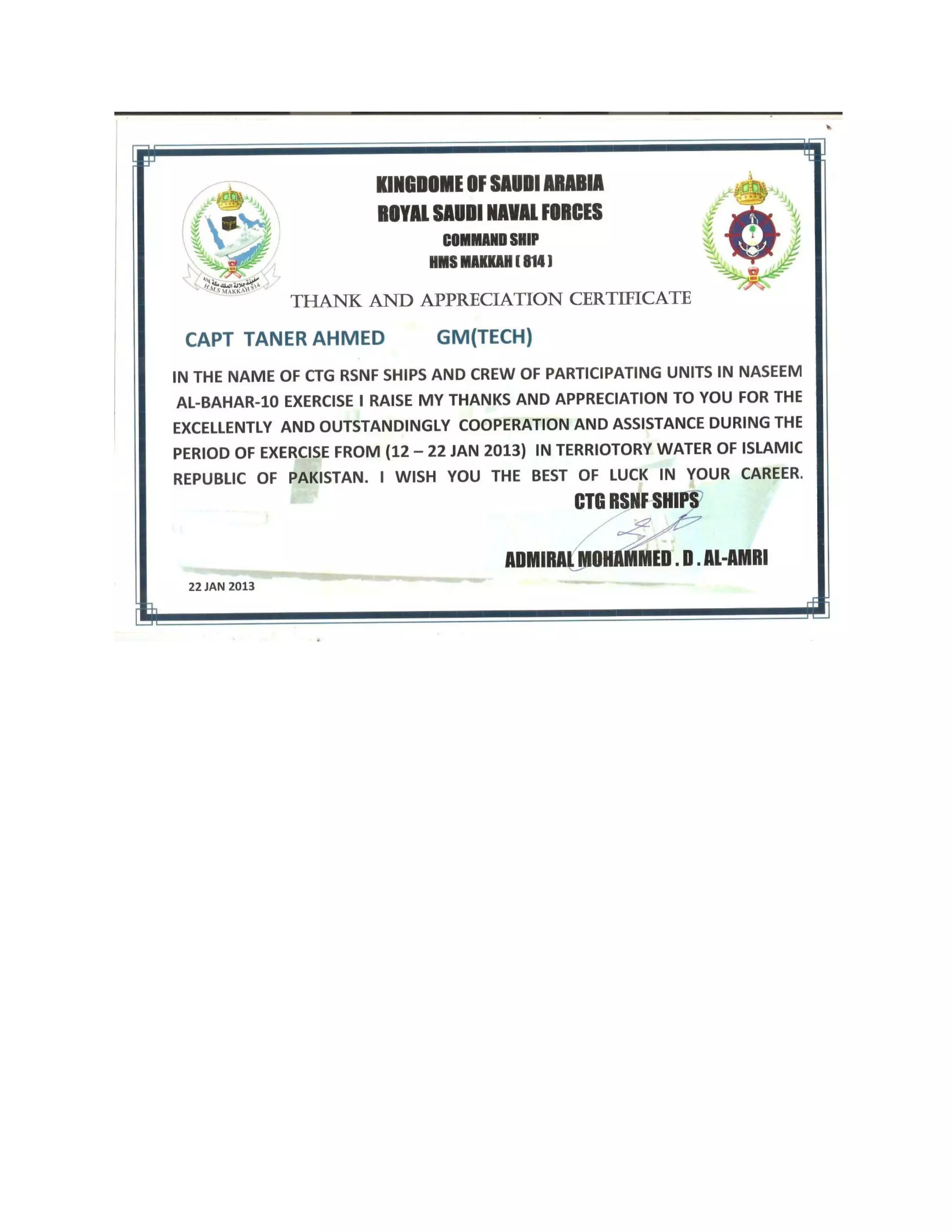 Certificate of Honour | PDF