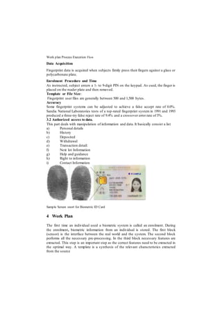 Food Distribution & Management System Using Biometric Technique (Fdms ...