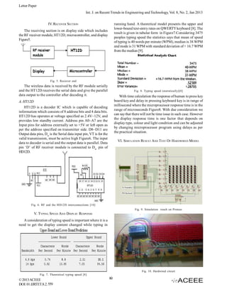 A Low Cost Wireless Interfacing Device between PS/2 Keyboard and Display | PDF