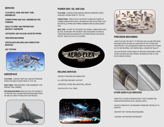 Aero-flex Brochure | PDF
