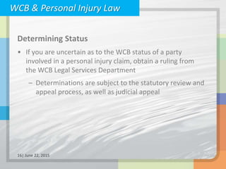 2015 CBA Insurance Presentation | PPT