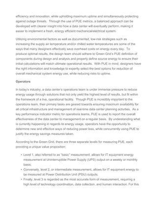BLOG-POST_HOW STAKEHOLDERS VIEW PUE | PDF | Cloud Computing | Internet