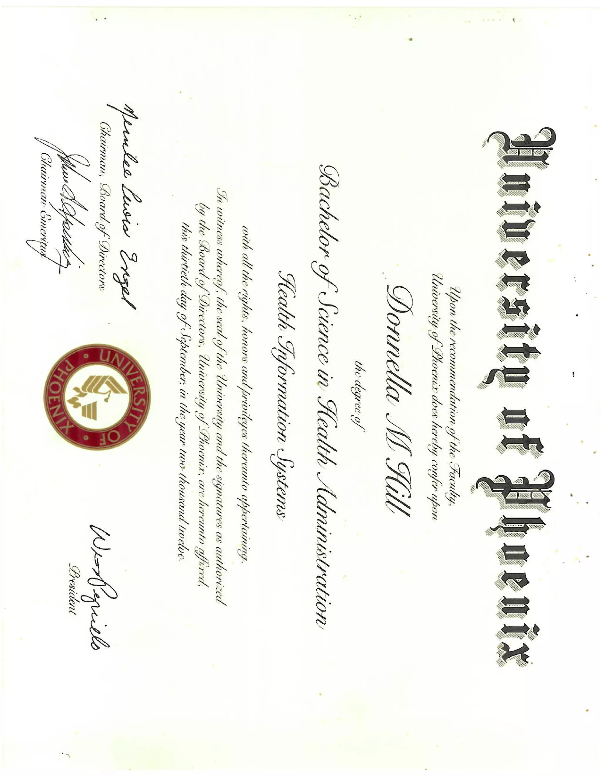 Bachelor's Degree | PDF
