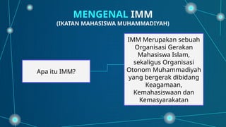Mari Mengenal ikatan mahasiswa muhammadiyah | PPTX