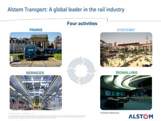 RAJA Who Is Alstom Presentation pptx | PPTX | Rail Travel | Travel Type