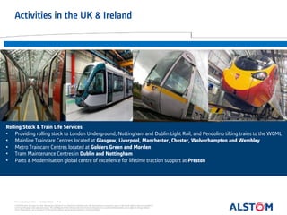 RAJA Who Is Alstom Presentation pptx | PPTX | Rail Travel | Travel Type