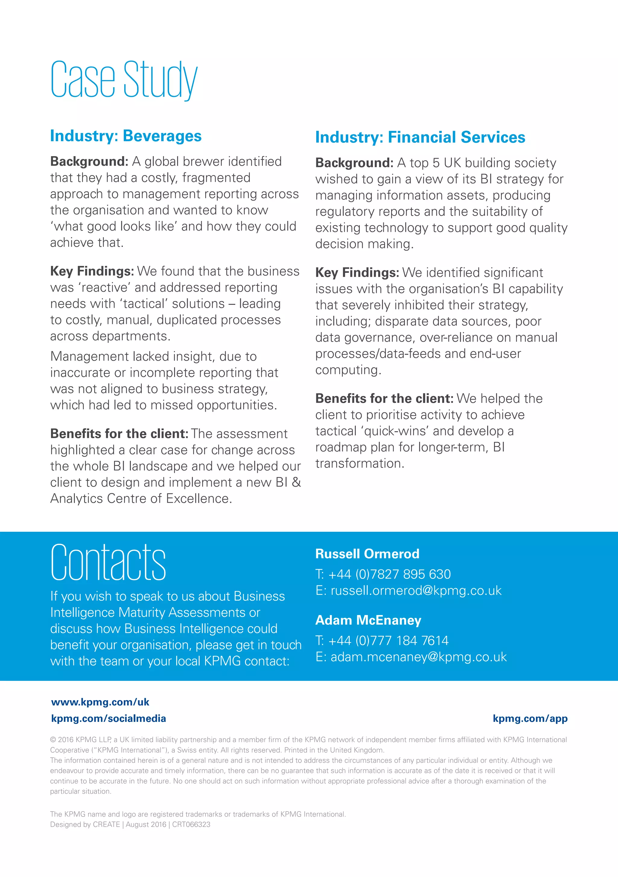 Maturity Assessment | PDF