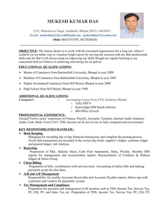 Resume | PDF