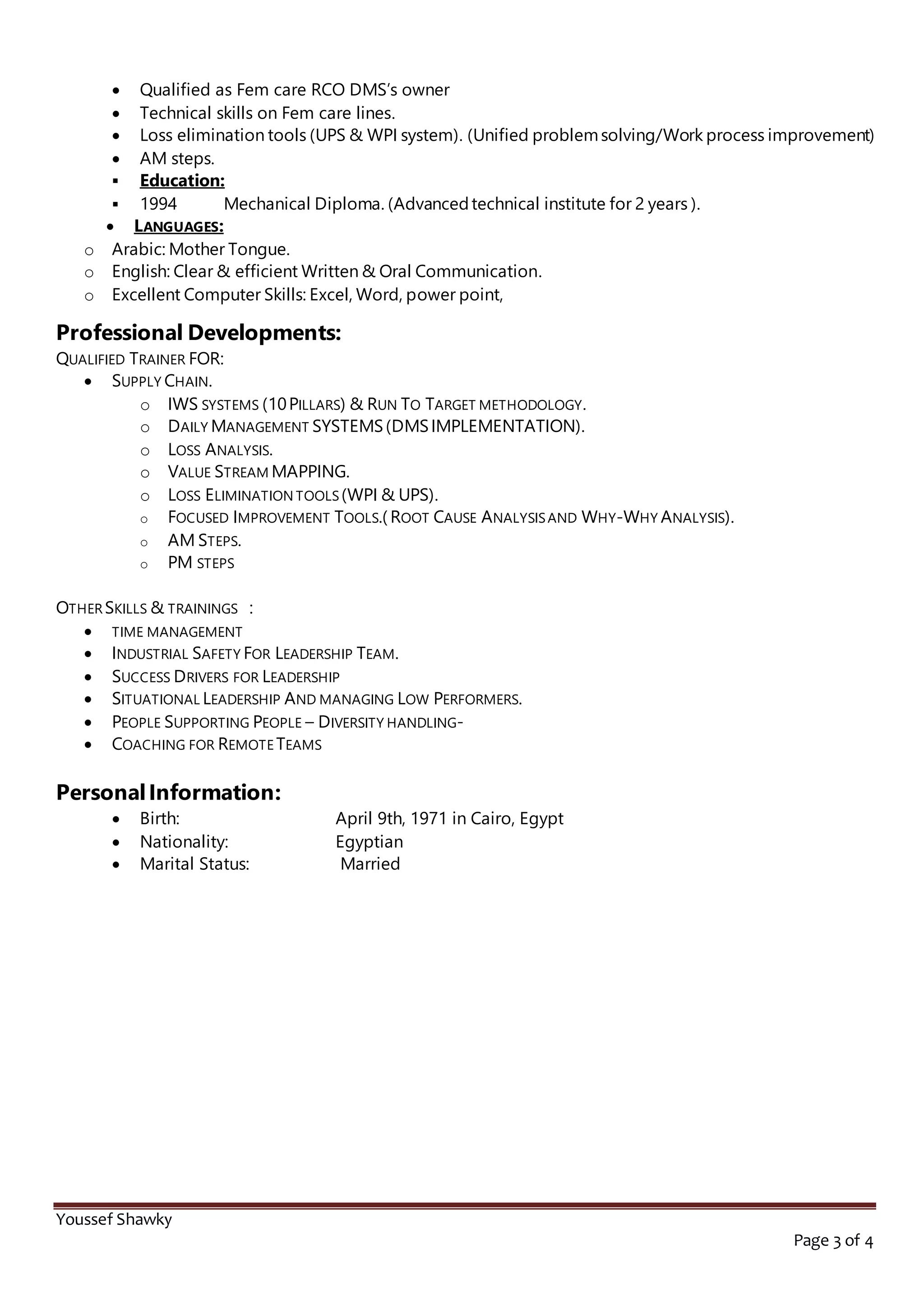 Youssef's CV Oct.15