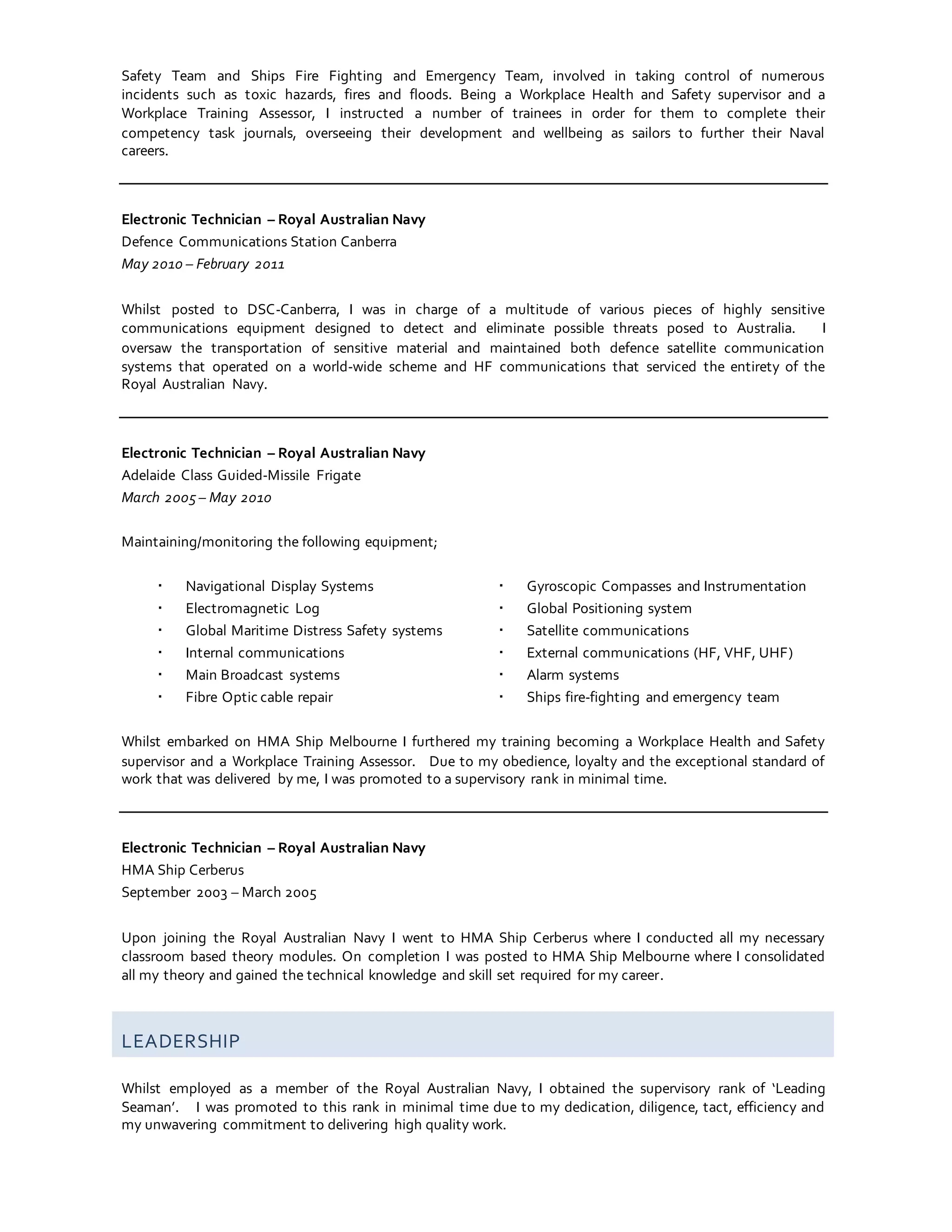 Iain Norman CV | DOCX