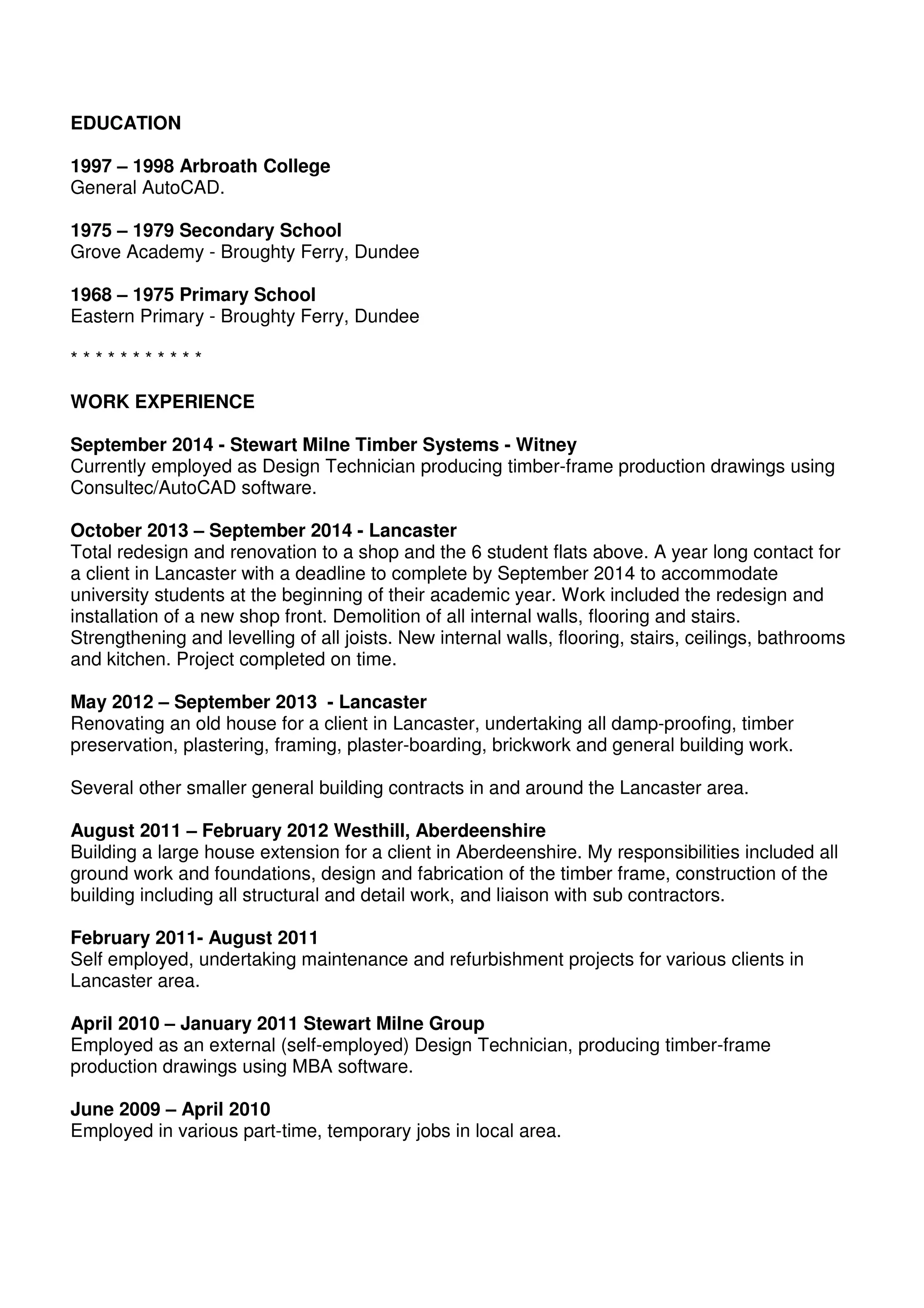 Charles CV - January 2016 | PDF