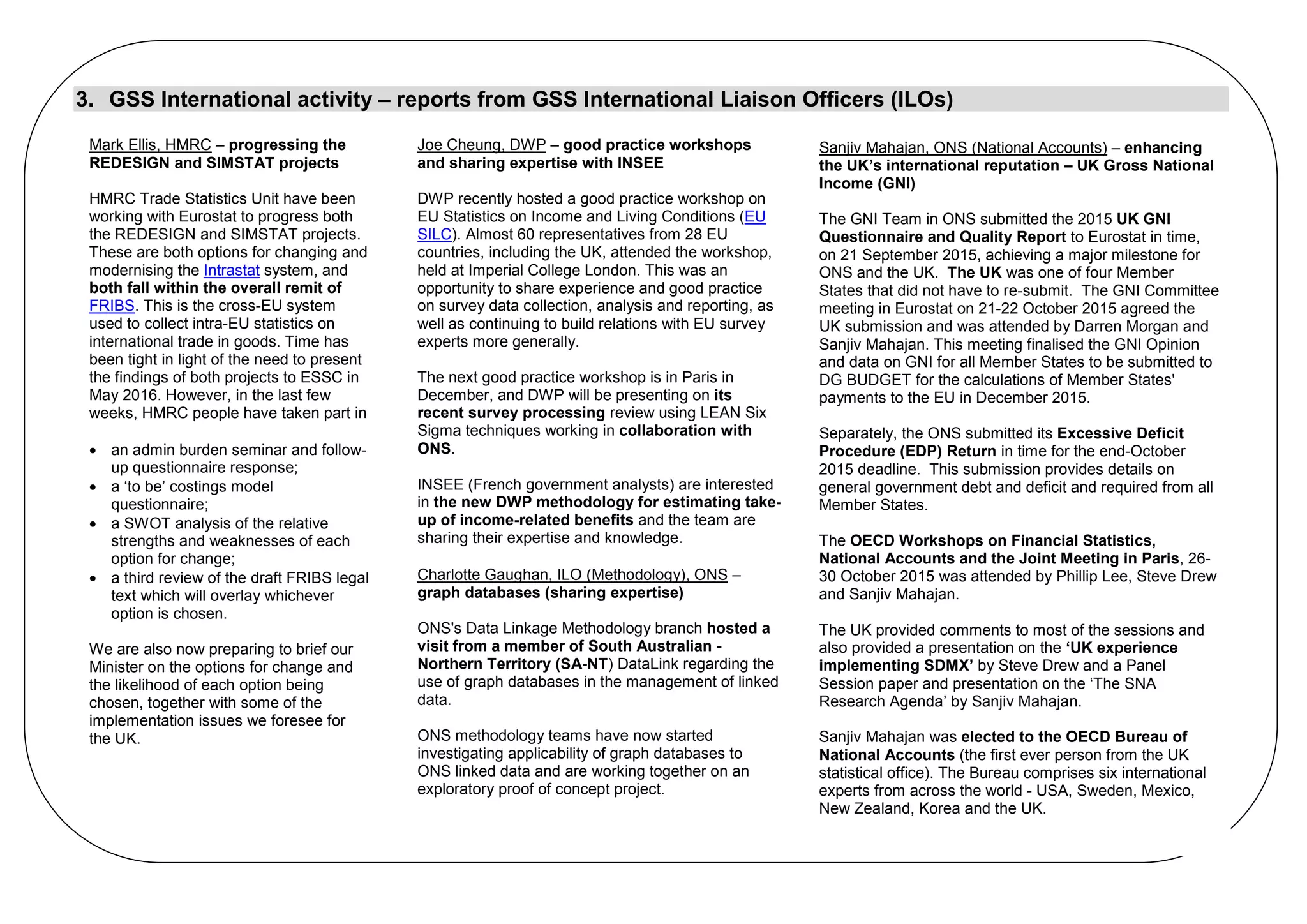 Global-Statistical-News-Dashboard-November-2015 | PPT