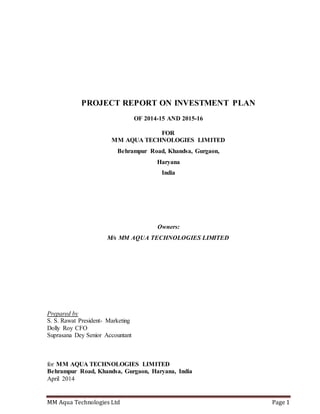 Project report | DOCX