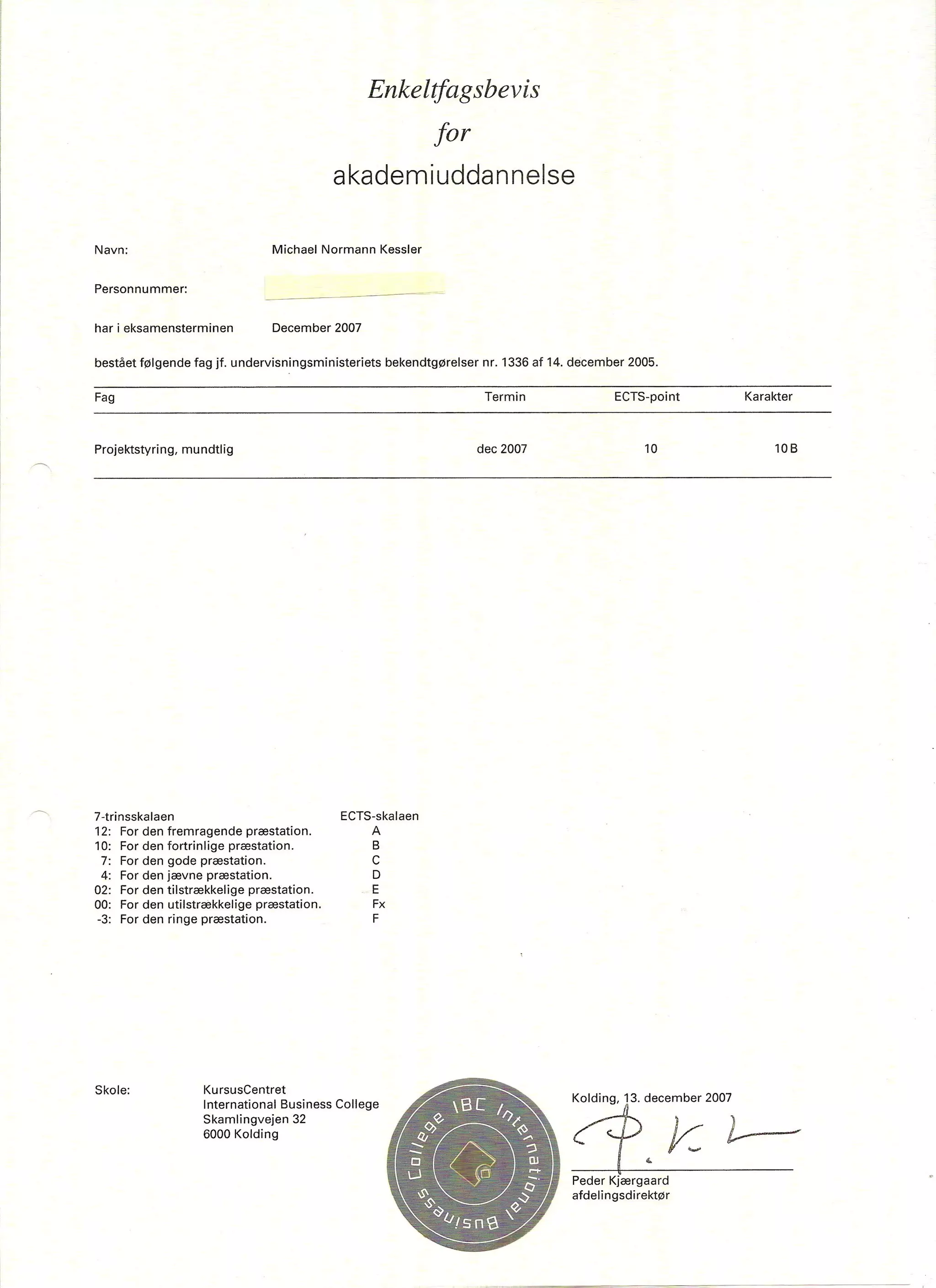 Project management IBC | PDF