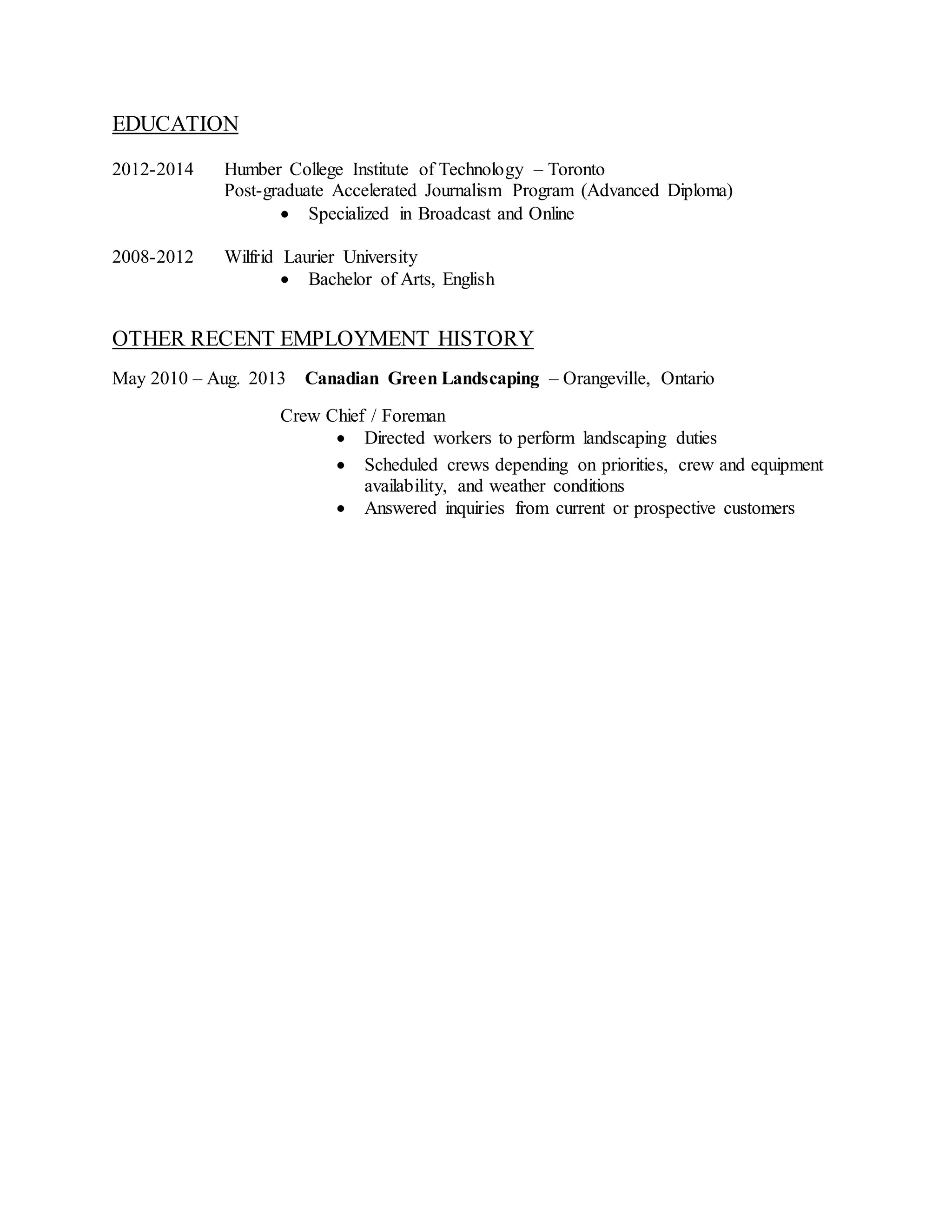 Jake Courtepatte - Resume | DOCX