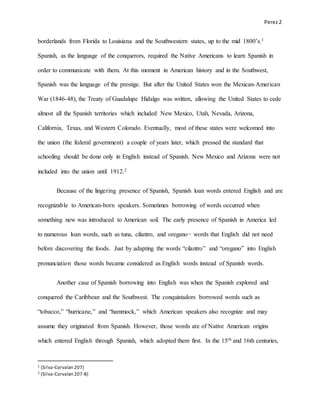 Mock Spanish | DOCX